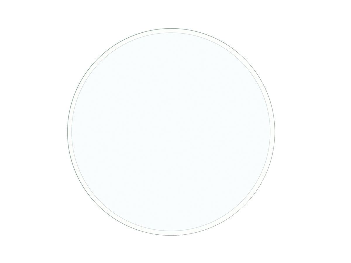 Glass Beveled Edge Top - Elegant Design for Tables, Perfect for Home D