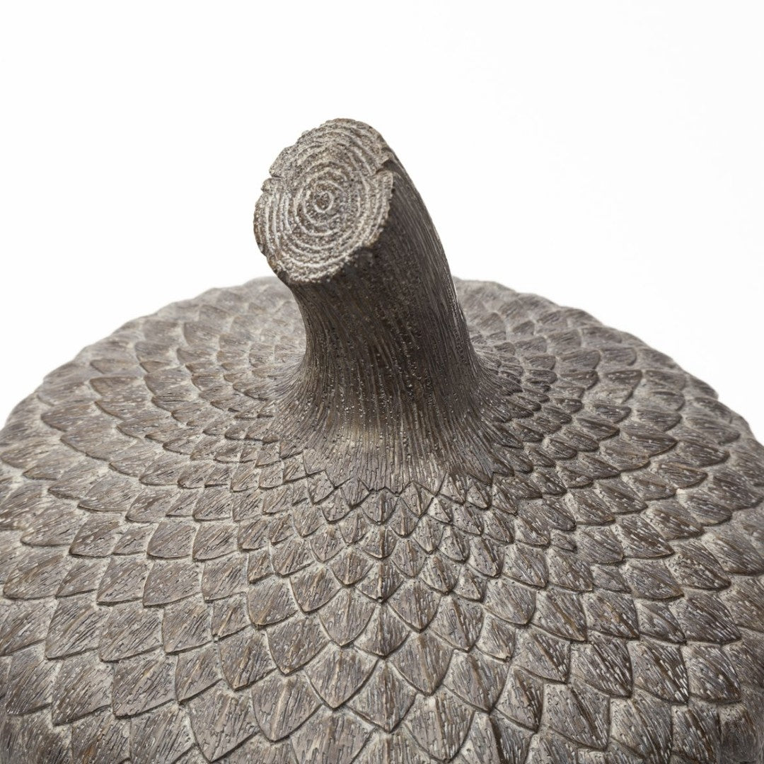 Mandor Acorn Storage Box - Charming Nature-Inspired Décor for Organizi