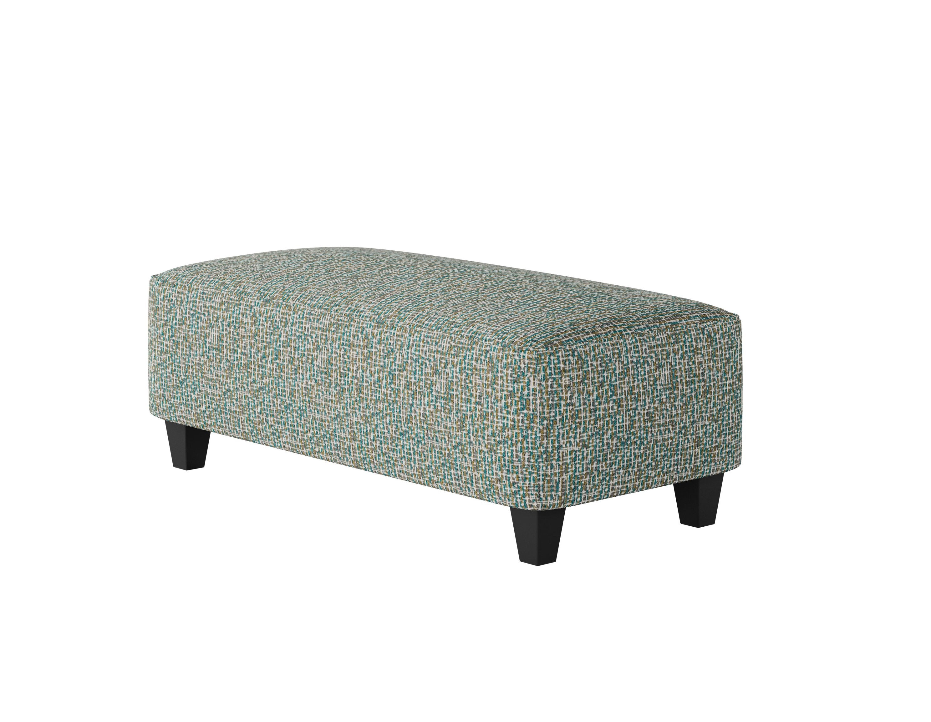 Max Pepper Galaxy Pool Cocktail Ottoman - Stylish Padded Centerpiece S