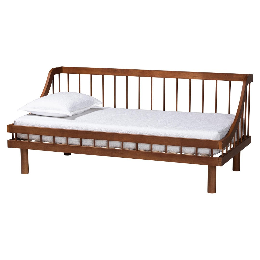 Baxton Studio Helio Twin Daybed - Chic Mid-Century Modern Design in Wa