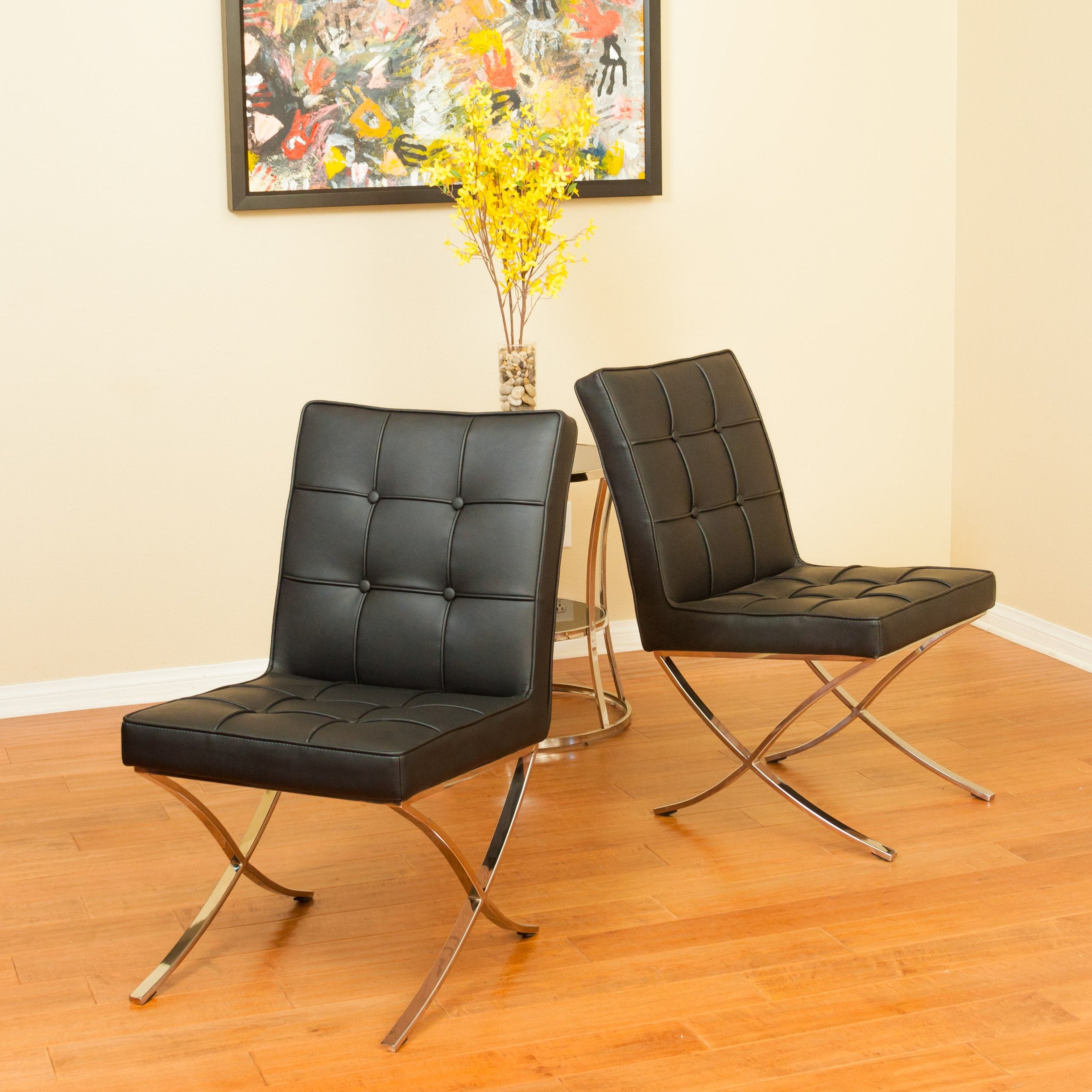 Christopher Knight Home® - PAVILION Dining Chair Set of 2 with Button-