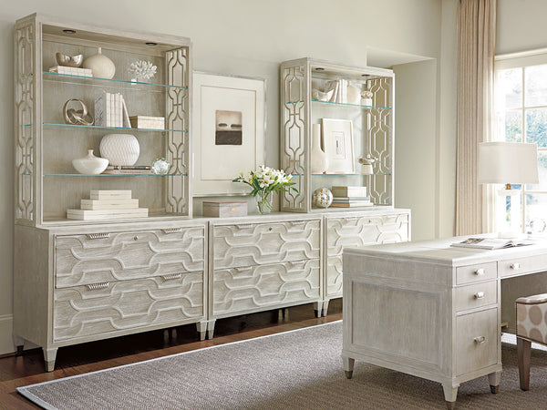 Sligh Octavia Deck Unit - Contemporary Fretwork Design with LED Lighti ...