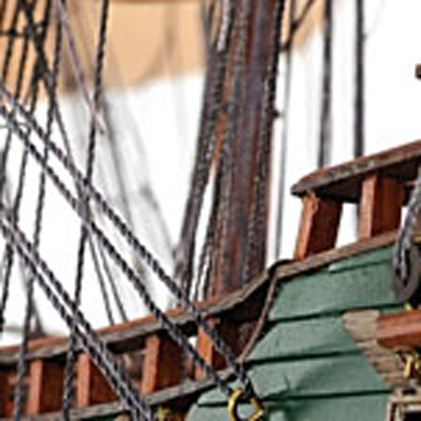 9.5" Friesland Dutch Ship Model - Fully Assembled, Museum-Quality Craf ...