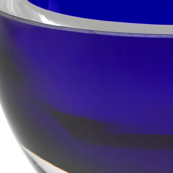 6 Stunning Lead-Free Cobalt Blue Crystal Bowl – Handcrafted Elegance f ...