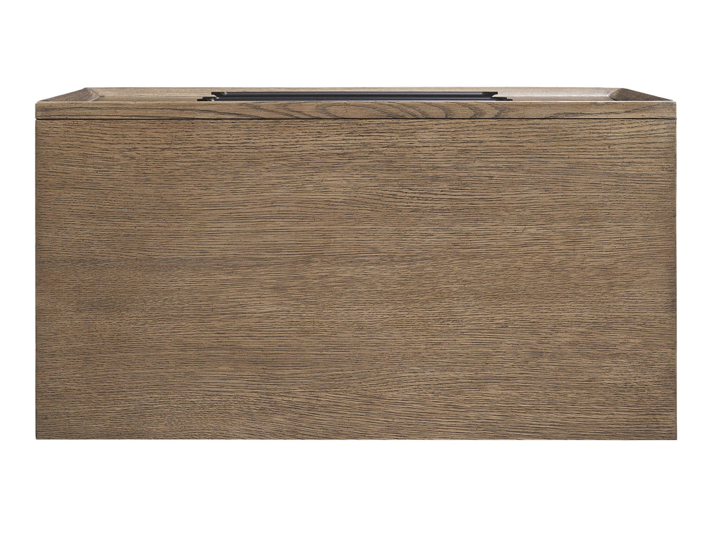 Rutledge Nightstand with 3 Soft-Close Drawers in Warm Taupe Finish and ...