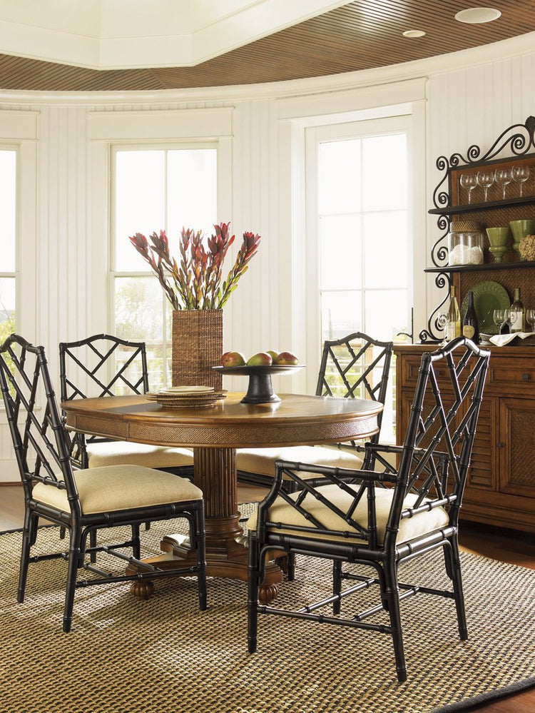 Tommy Bahama Home Cayman Kitchen Table - Elegant Island-Inspired Desig