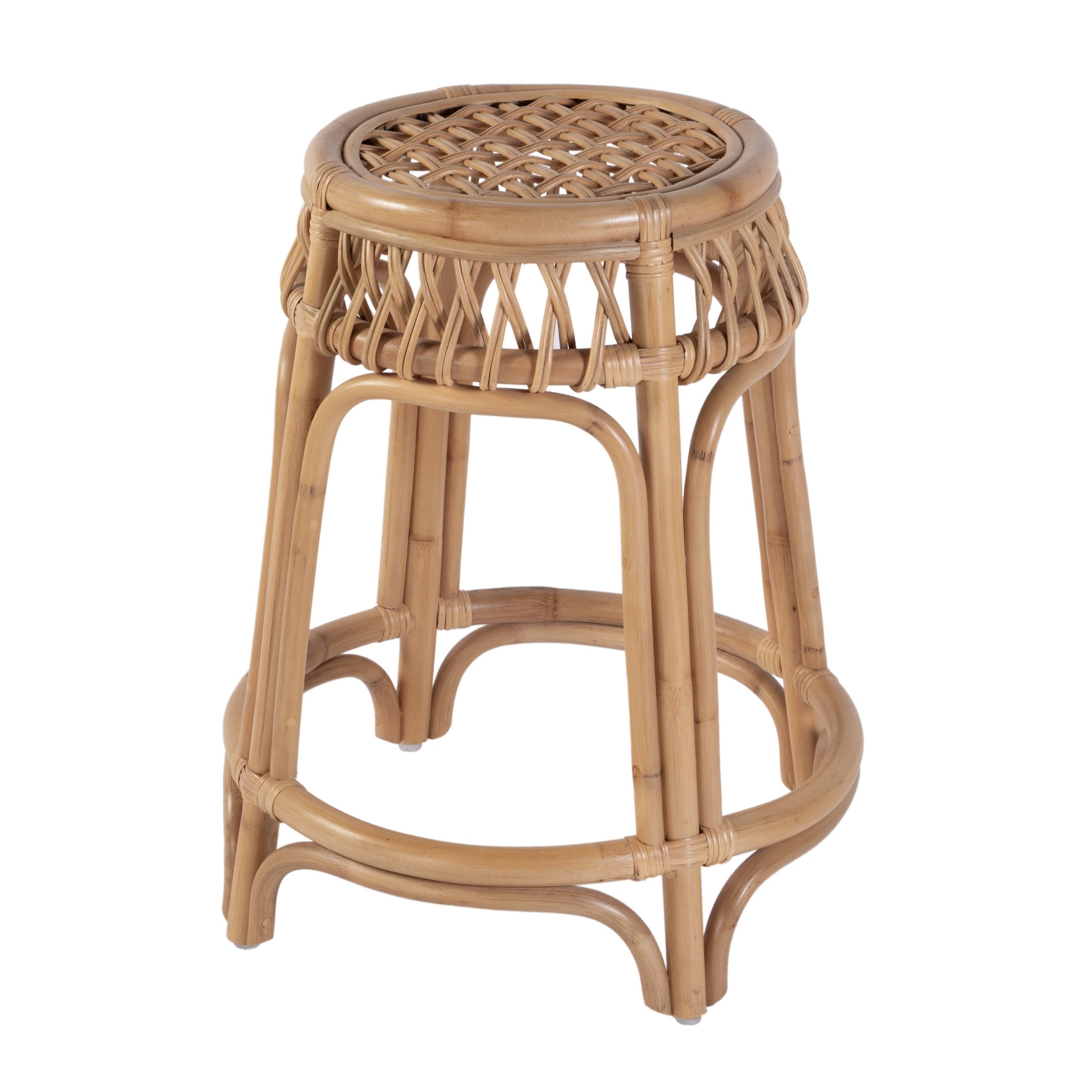 Butler Antigua Rattan Counter Stool - 24.75" Height, Durable & Stylish