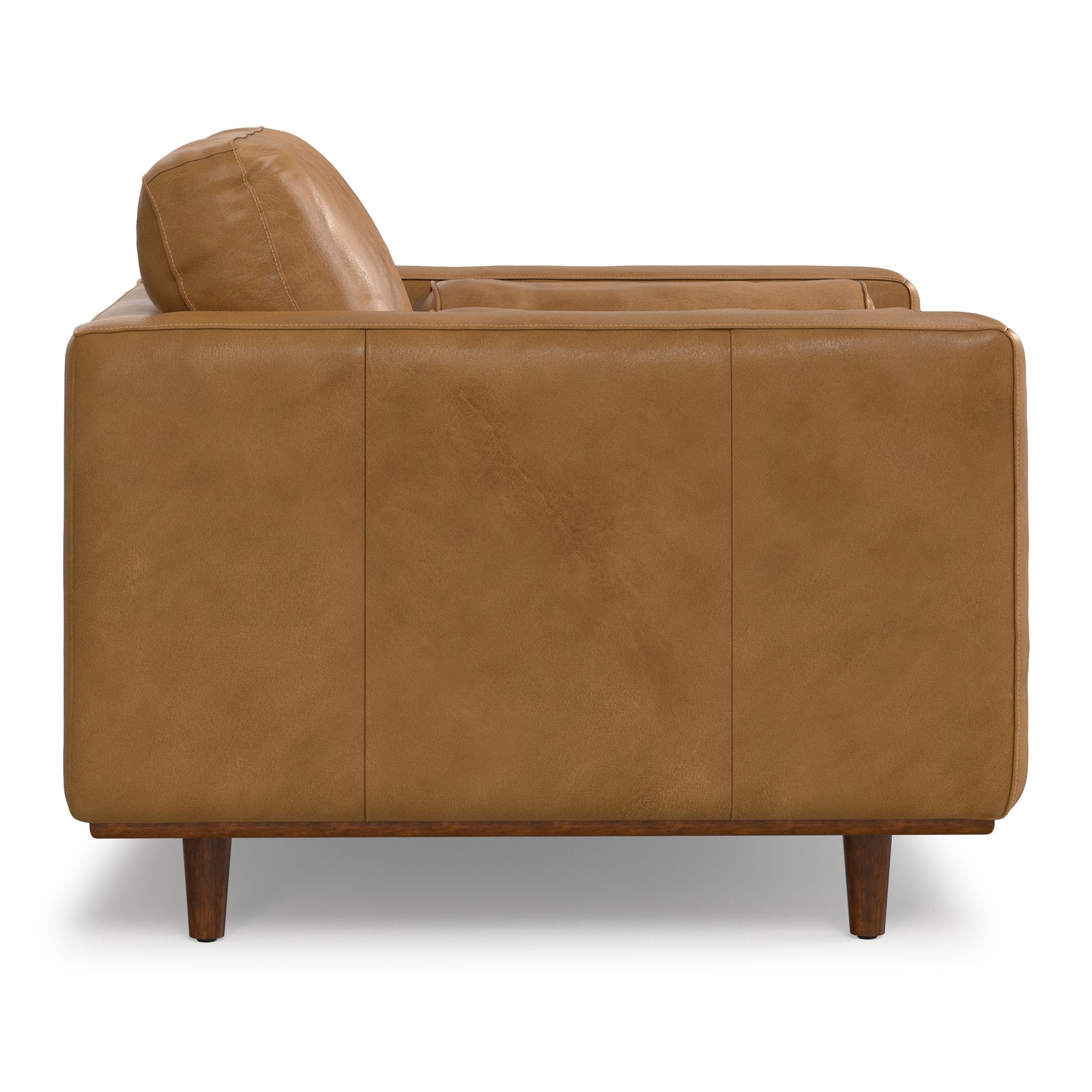 Morrison 42-Inch Wide Mid-Century Modern Arm Chair In Sienna - Eco-Fri