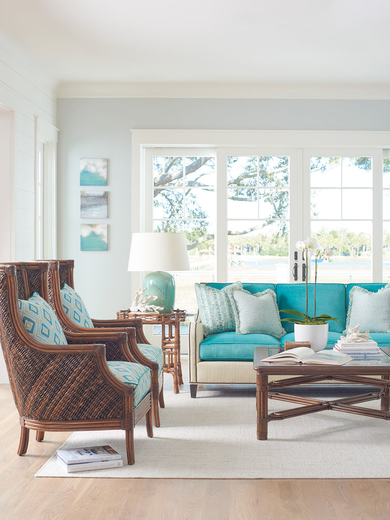 Tommy Bahama Home Capri Square Cocktail Table - Elegant Tropical Desig ...