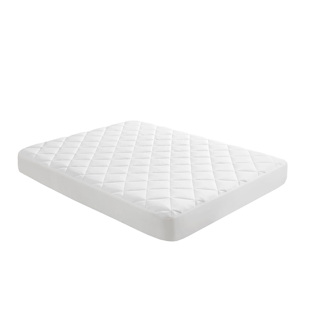 Sharper Image - Overfilled Cooling Deep Pocket Mattress Pad With Plush