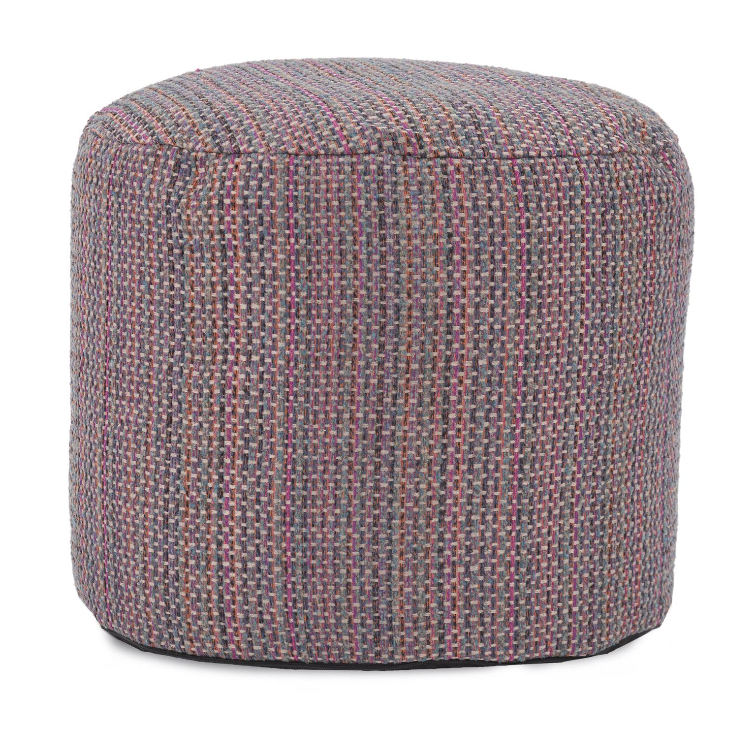 Tall Pouf Alton Berry