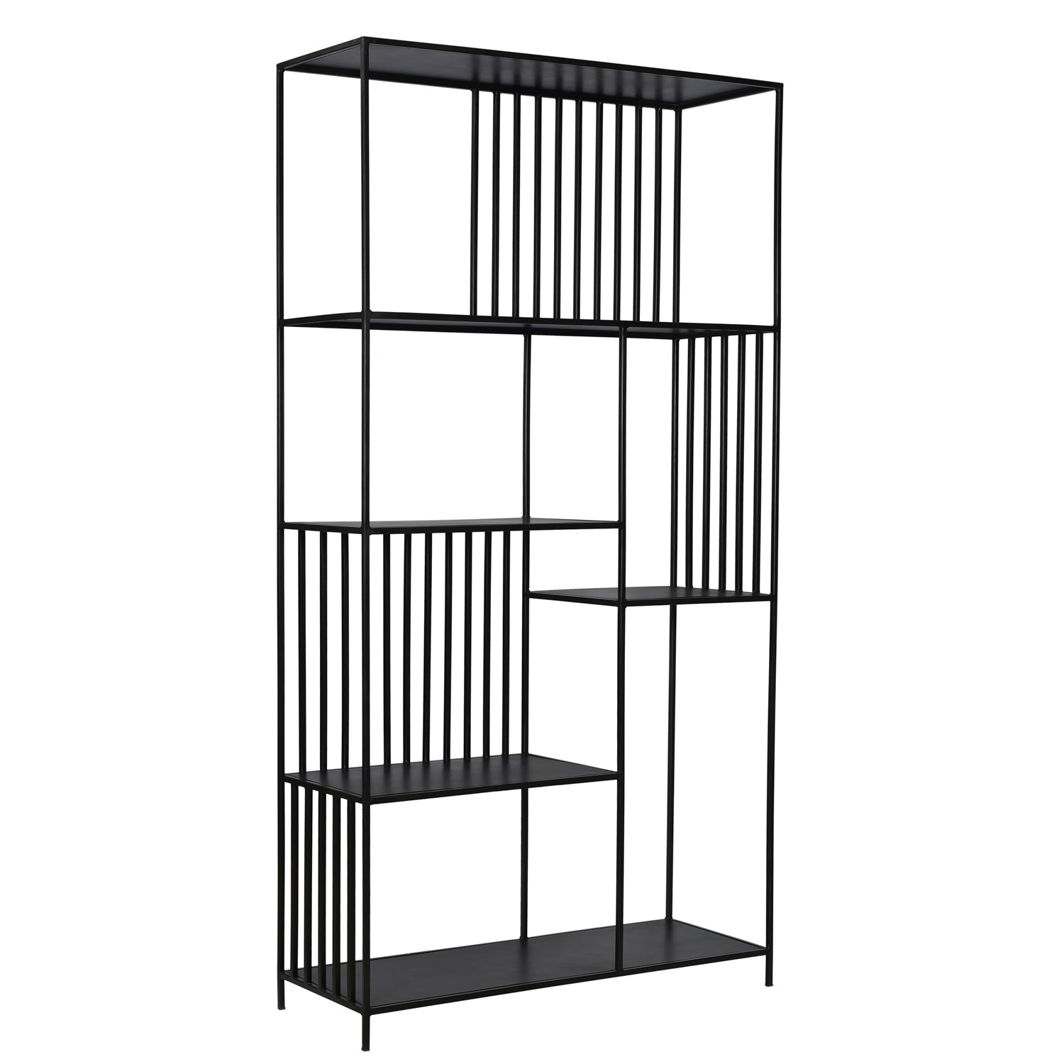 Ramar Bookshelf - Elegant Camel Finish with Durable Birch Wood Frame a