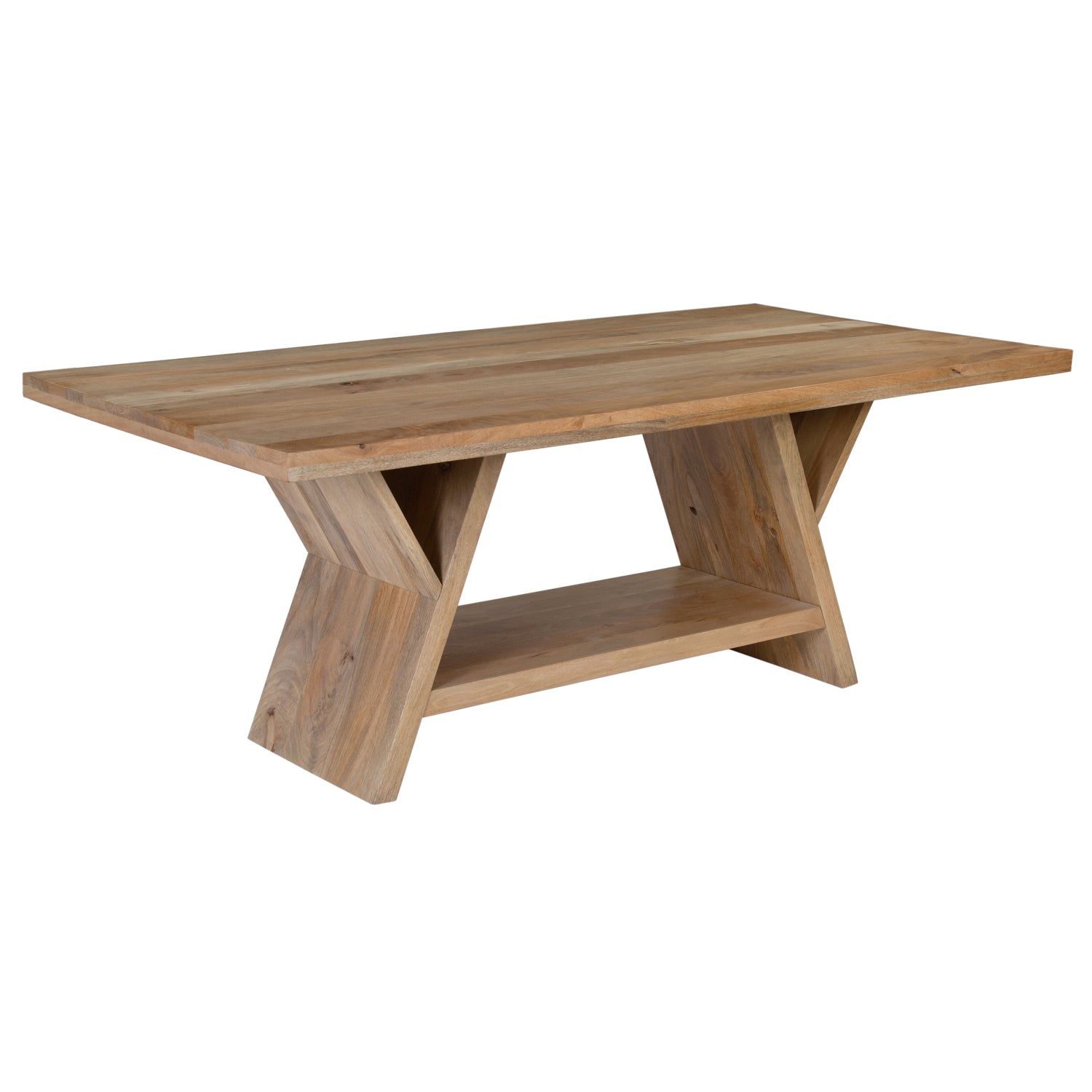 Ravenna Dining Table - Stylish Santa Cruz Camel Finish with Durable Po
