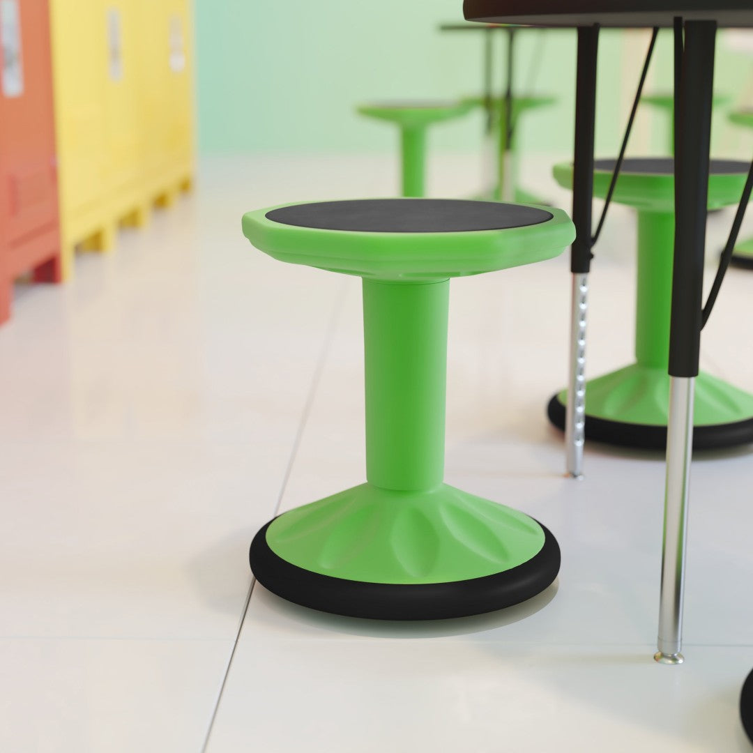 Lucas Fixed Height Kids Active Stool for Classroom & Home – Durable, N
