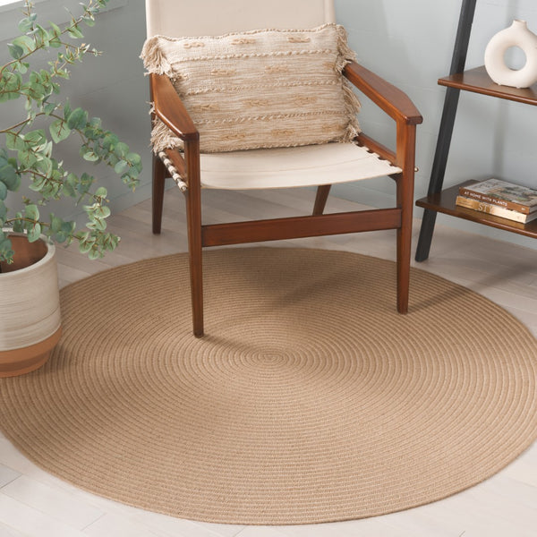 Braided Natural Jute Area Rug - Handwoven 5x8 Oval Design, Timeless El ...