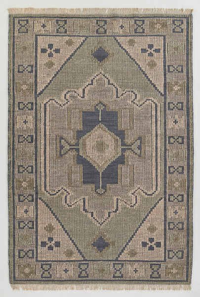 Bristol Hand Woven Traditional Medallion Indoor Rug - Timeless Style ...
