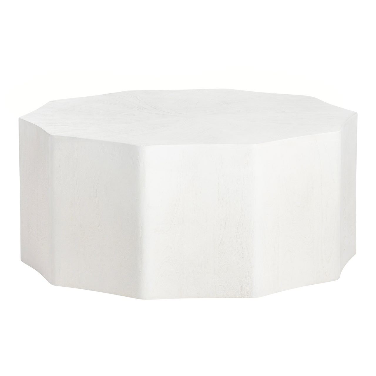Caspian Modern Cocktail Table - Stunning Hexagonal Design in Durable M