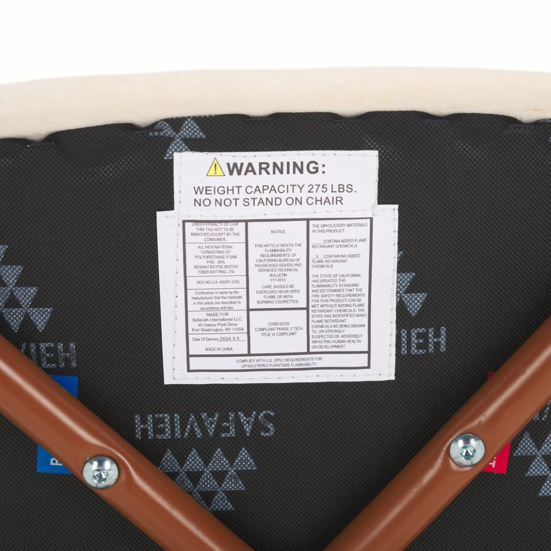 Aminah Plush Upholstered Dining Chair with Elegant Barrel Back Design