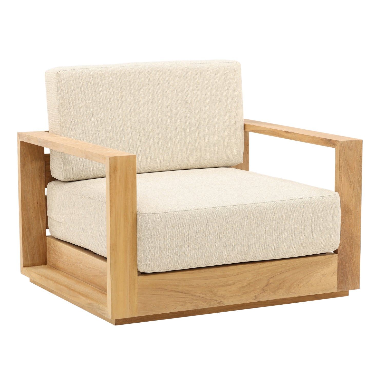 Darlene Outdoor Sofa Chair - Stylish Mango Wood Design for Comfort and