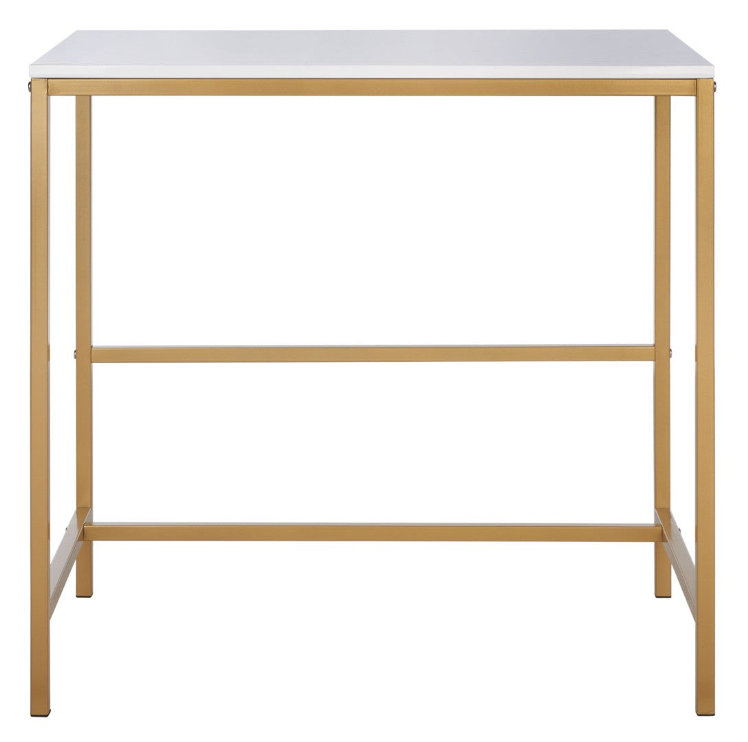 Viv Glamorous Wooden Desk - Modern High-Gloss Finish For Stylish Home