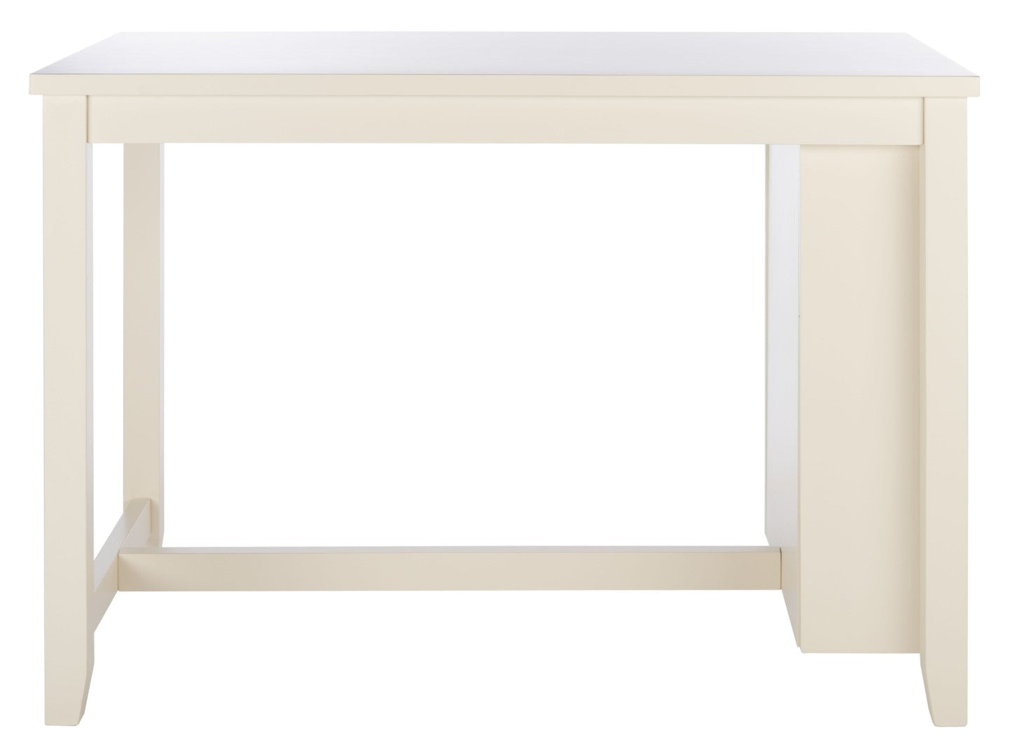 Aero Modern Rectangle Counter Table: Asymmetric Design With Birch Vene