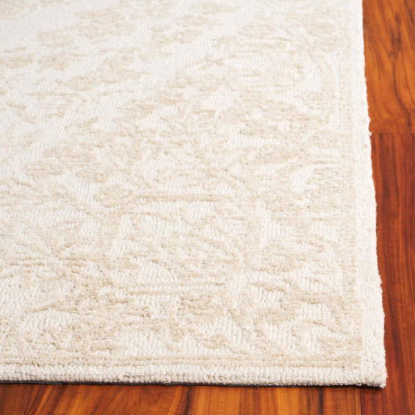 Ebony Hand-Tufted Wool Pile Area Rug - Elegant Traditional Design for ...
