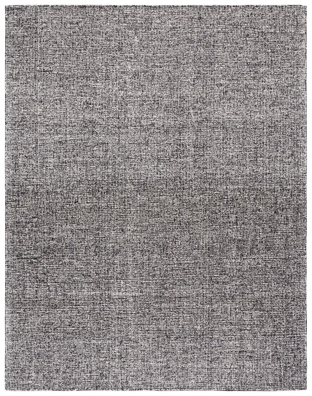 EBONY Hand-Tufted Rug - Elegant Black and Ivory Design, Luxurious Wool