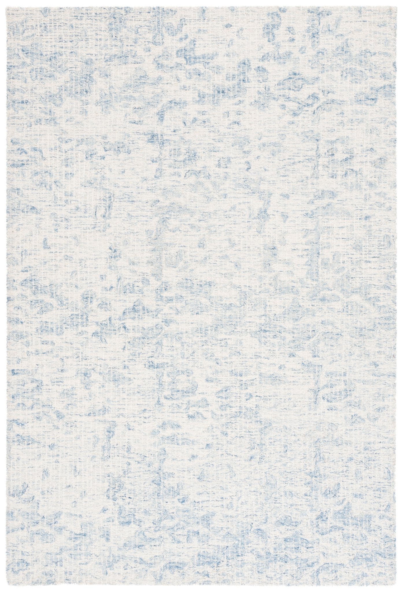 Ebony Modern Hand-Tufted Area Rug - Luxurious Wool And Cotton Blend Wi