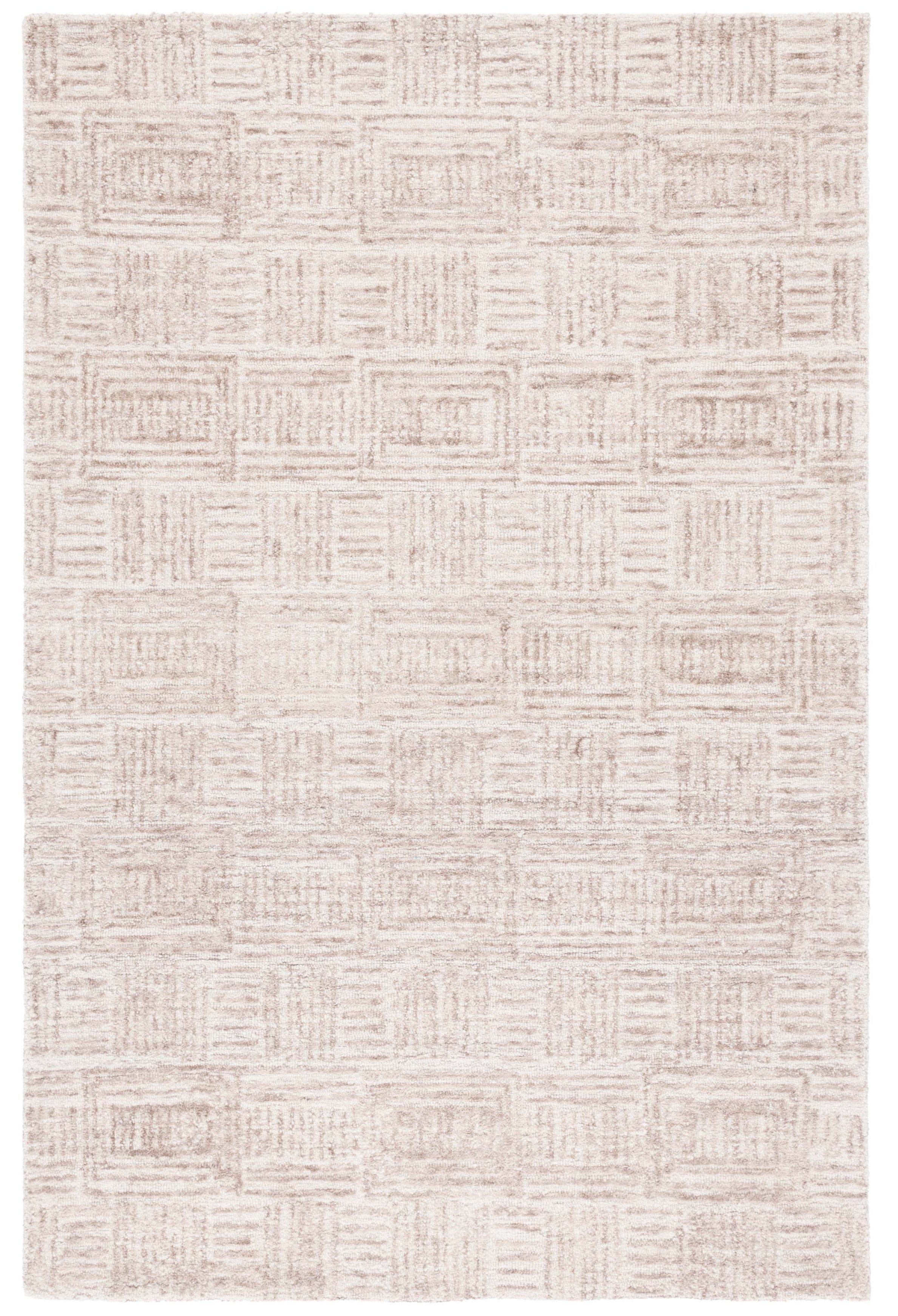 Ebony Hand-Tufted Luxury Rug – Contemporary Abstract Design In Earthy