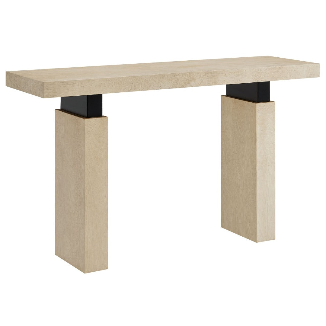 Piston 52" Rectangular Wood Console Table - Modern Farmhouse Style Wit
