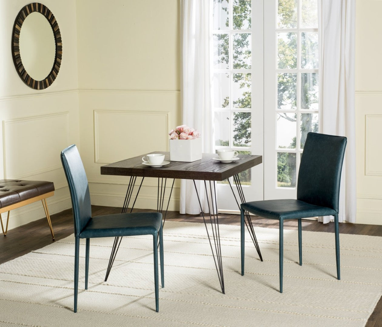 KARNA KD Side Chairs - Contemporary Glossy Design for Modern Dining an