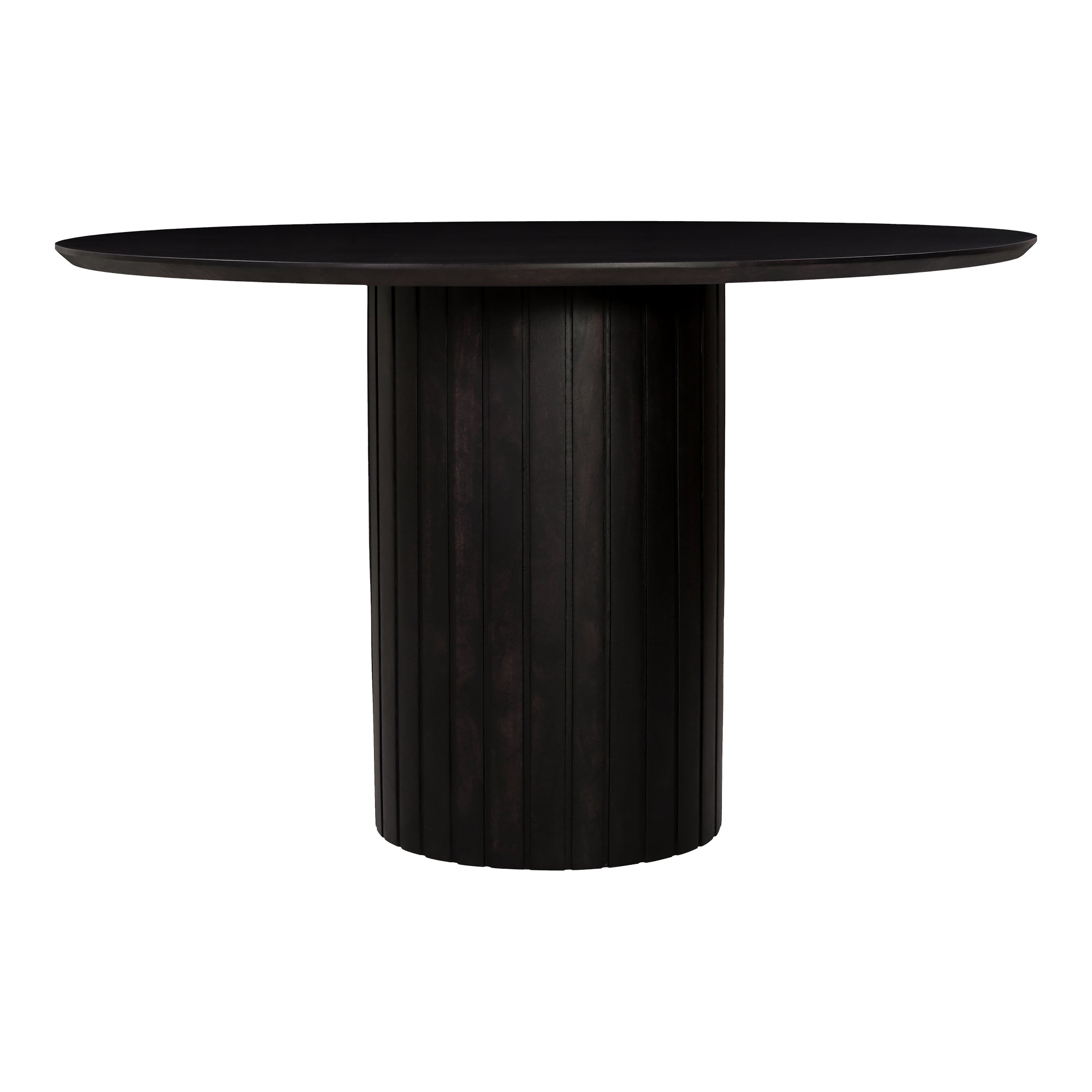 Povera Round Dining Table - Stunning Acacia Wood Design with Unique Ri