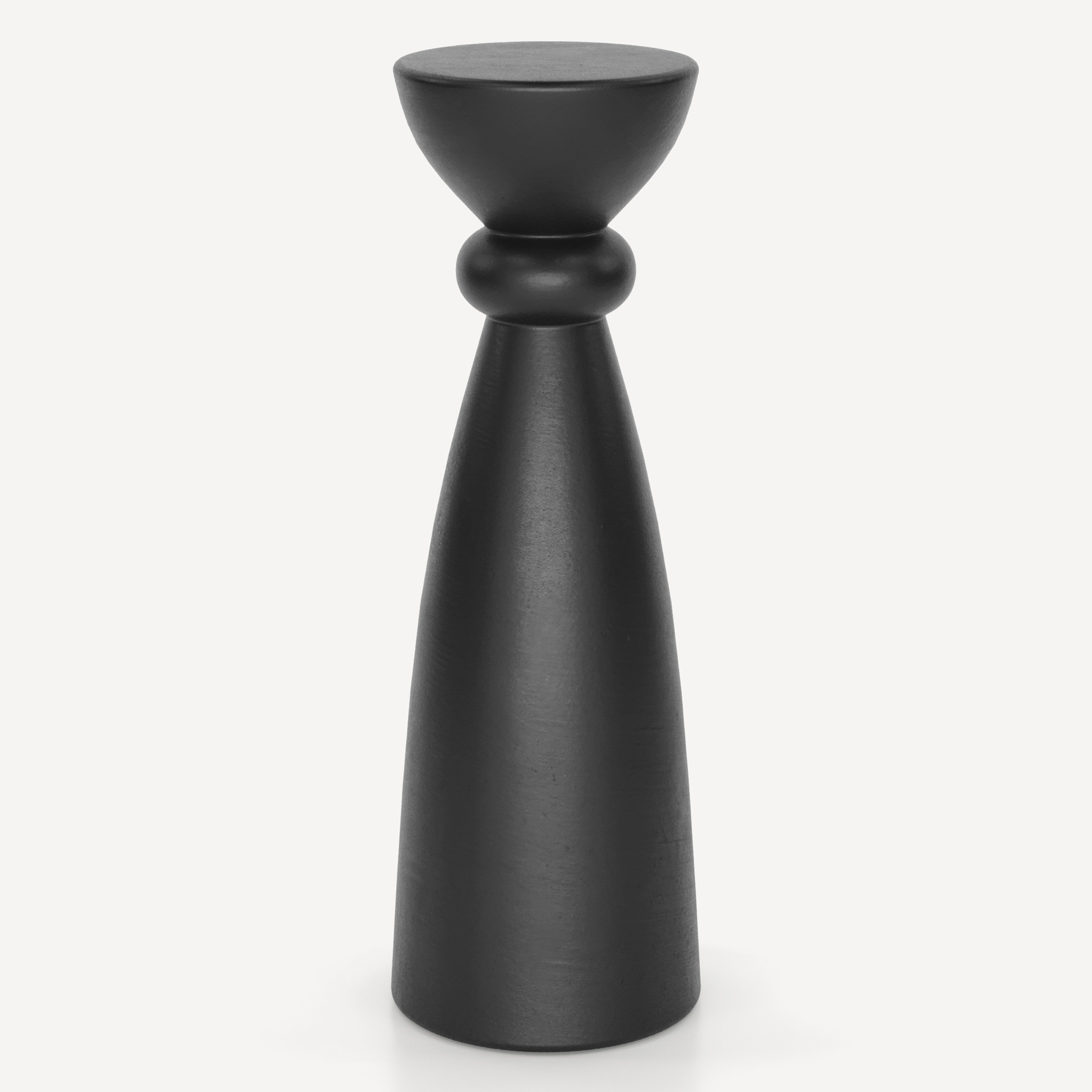 Torino Pedestal - Stylishly Sculptural Concrete Stand for Drinks or Ar