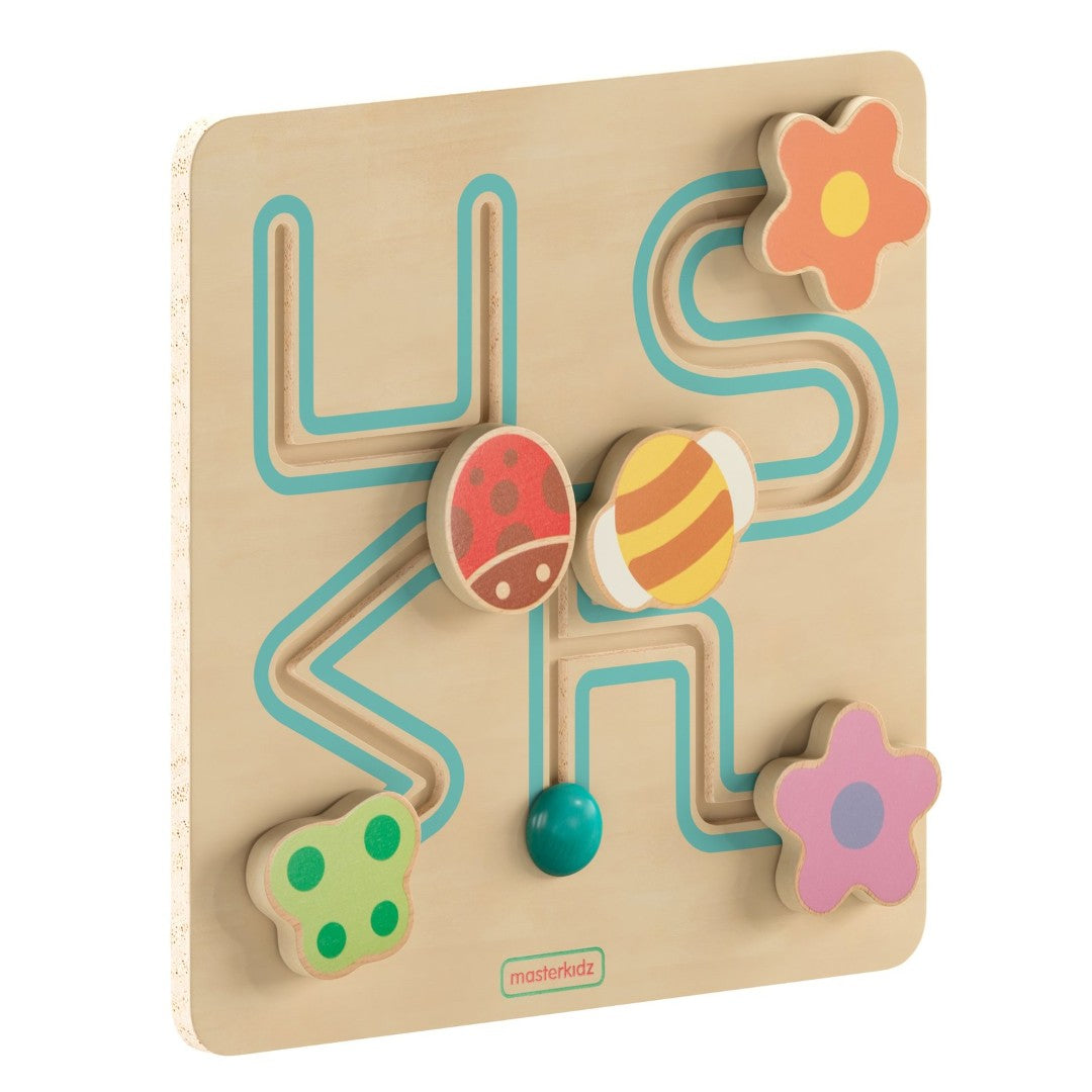 Bright Explorations STEM Insect Sliding Maze Board - Engaging Learning