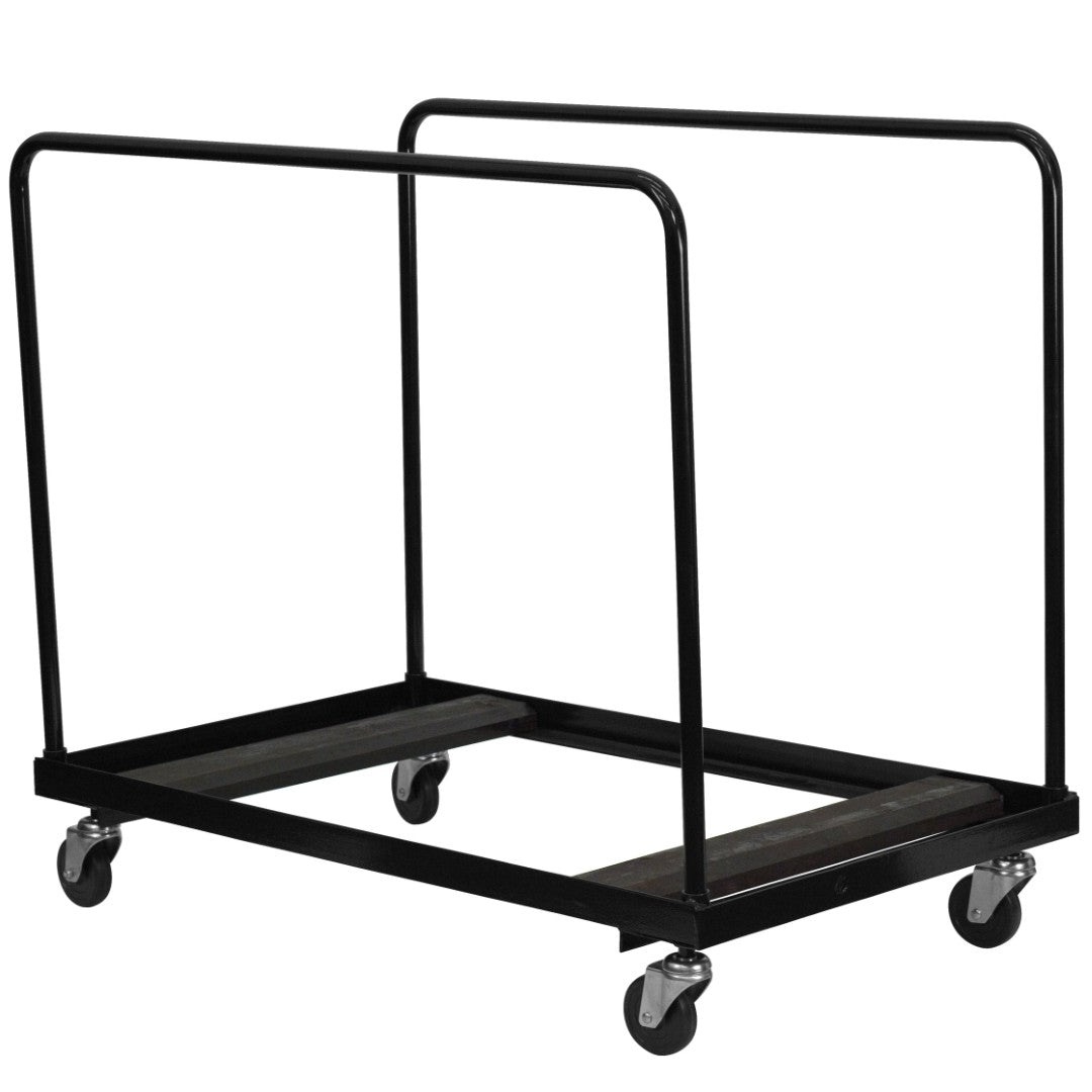 Neena Heavy-Duty Folding Table Dolly – Transport 8-10 Round Tables Saf