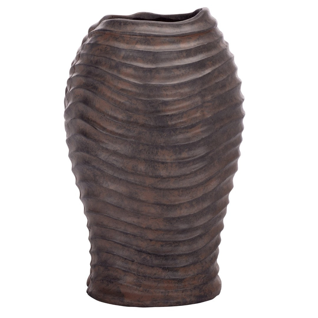 DAMIAN Planter Pot - Elegant Magnesium Oxide Design for Stylish Outdoo
