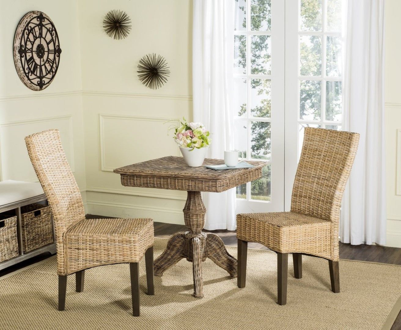 OZIAS Dining Chairs - Handcrafted Southeast Asian Design for Stylish a