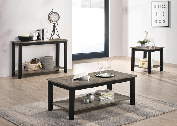 Modern Brown End Table with Drawer & Shelf - Sturdy Wooden Side Table ...