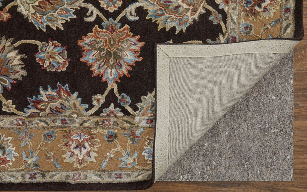 Prescott Hand Tufted Viscose-Wool Rug – Elegant Traditional Persian De ...