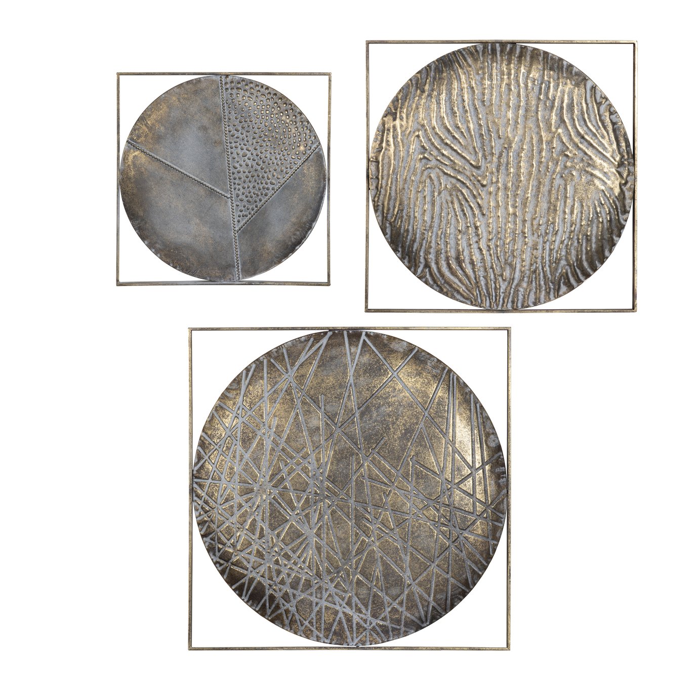 Quest Wall Decor Set of 3 - Elegant Crestview Designs for Home, Office