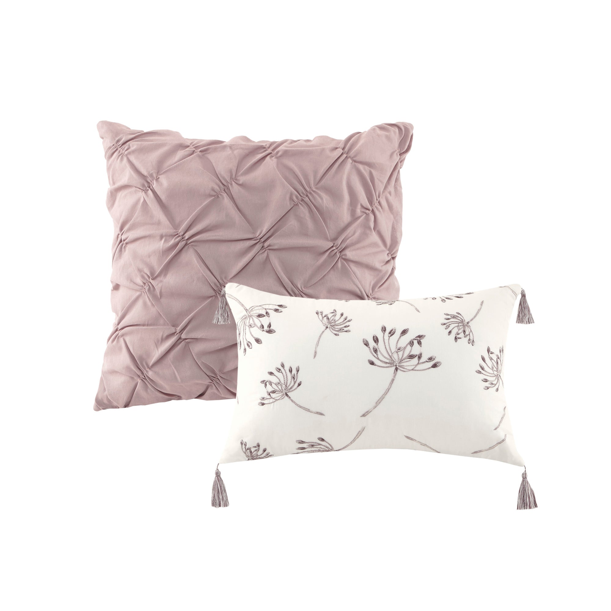 8 Madison Park Cassandra Cotton Printed Comforter Set Queen With Flora