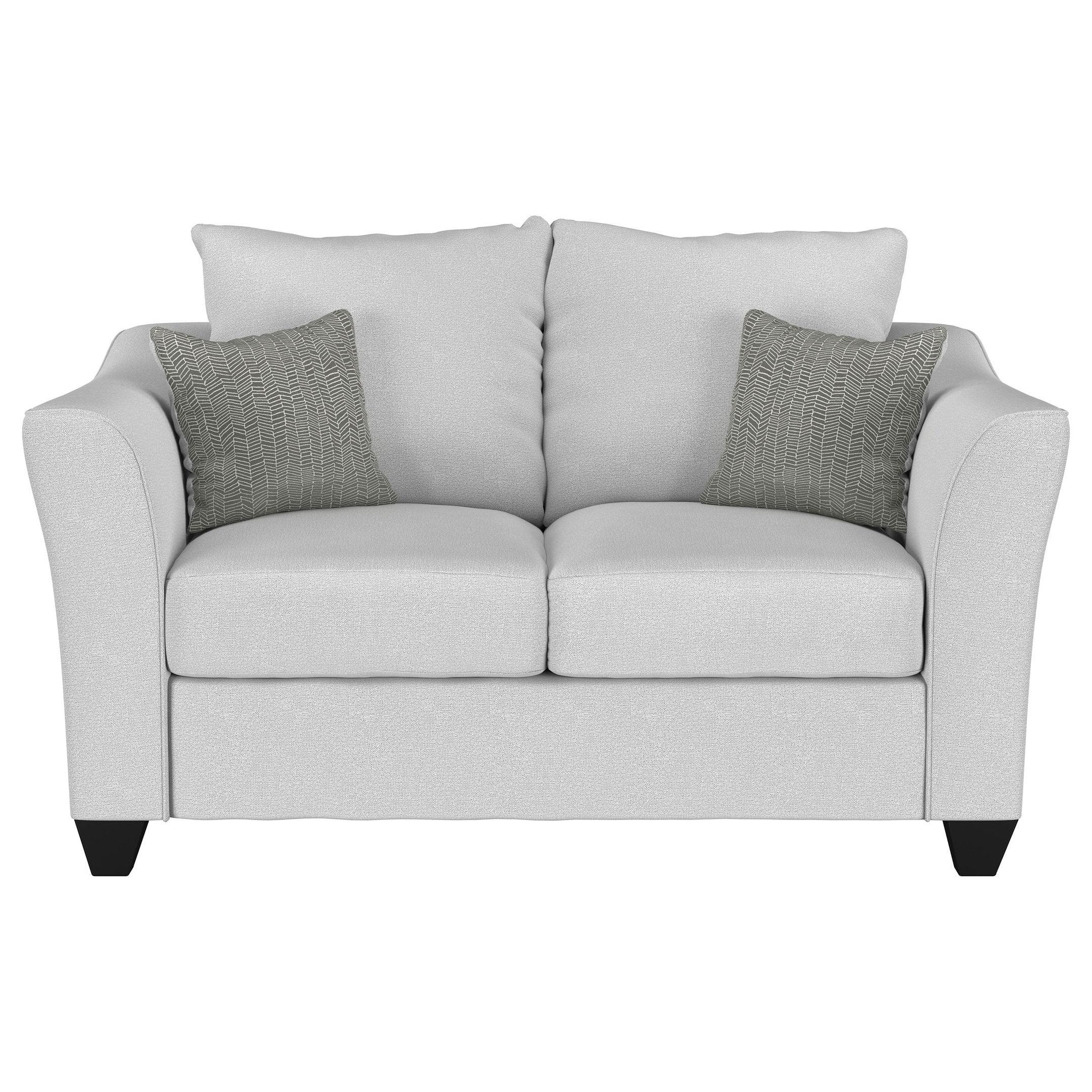 Alcazar Grey Mist 2-Piece Sofa Set – Stylish Comfort For Modern Living