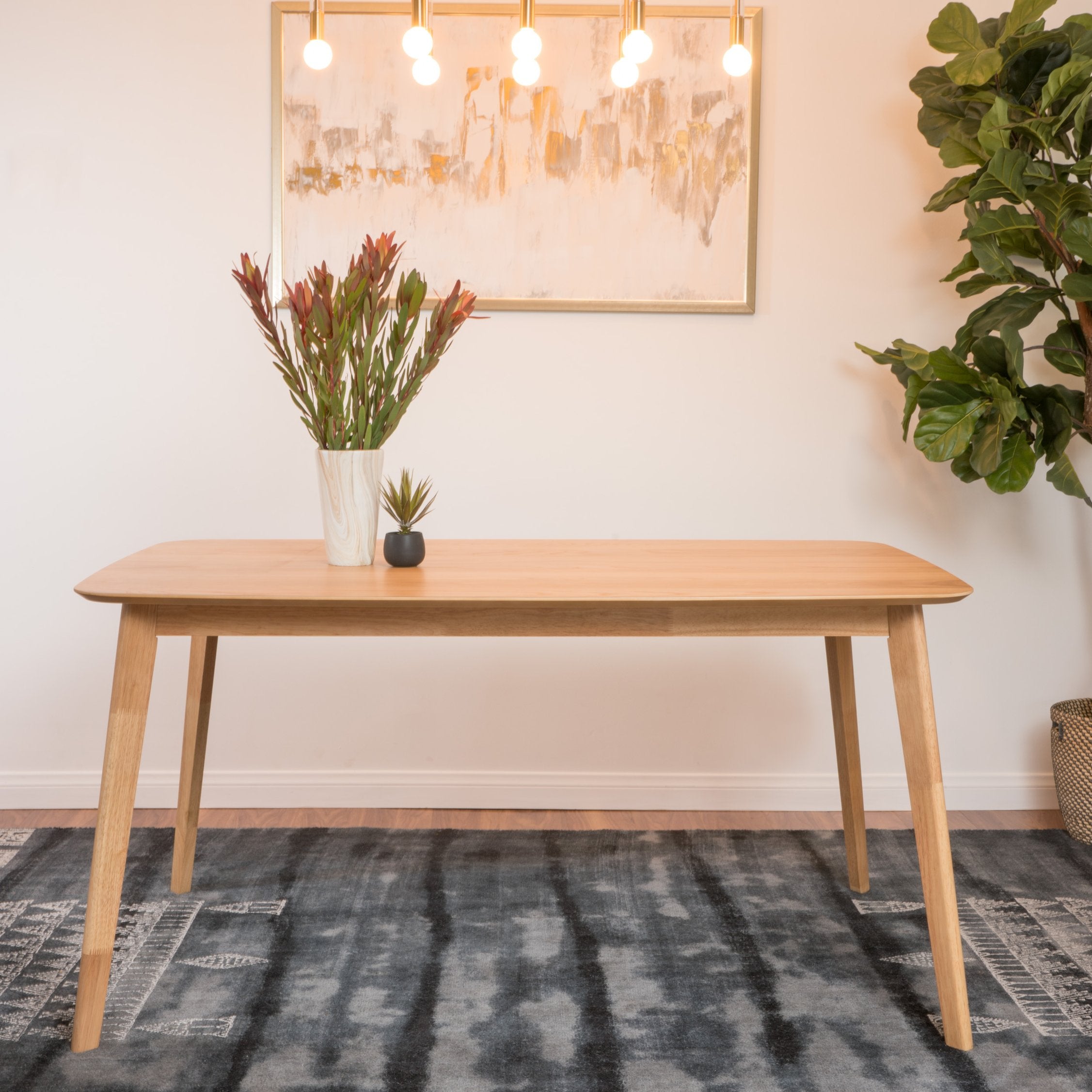 Christopher Knight Home® Nyala Wood Dining Table - Sleek Design, Gener