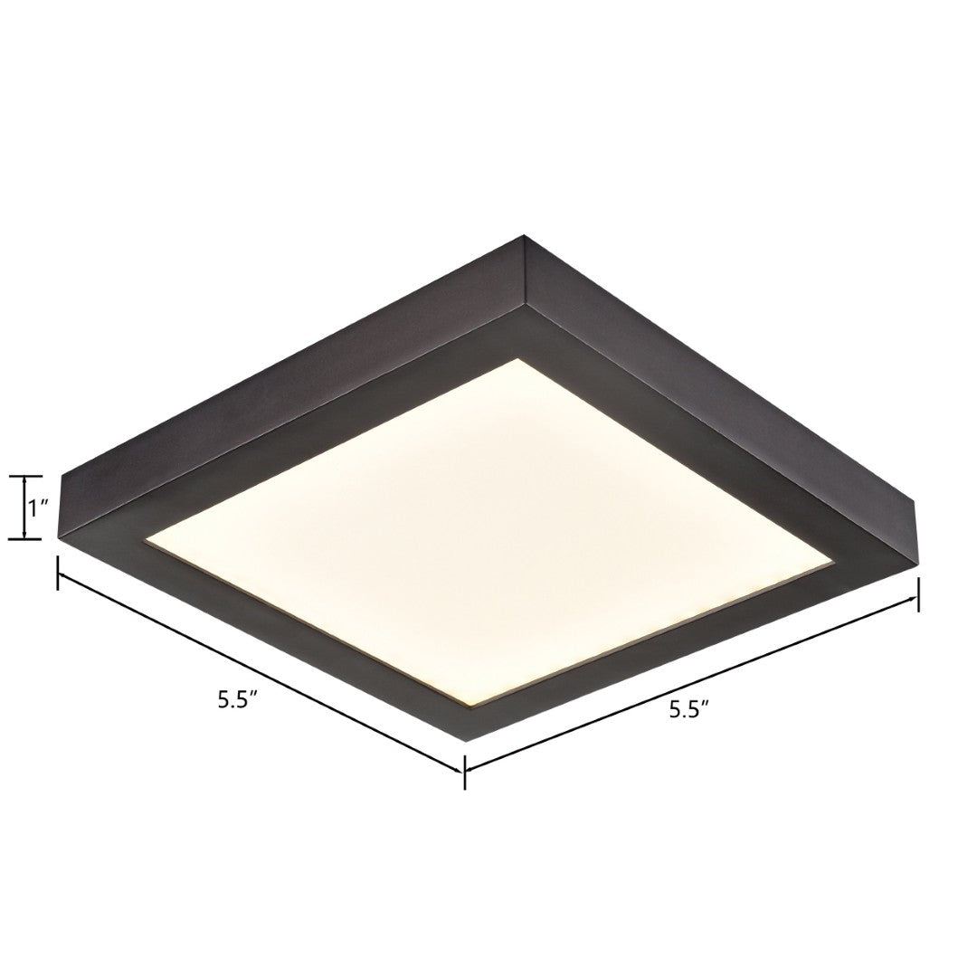 Titan Integrated Led Flush Mount Light - Modern Design, Energy-Efficie