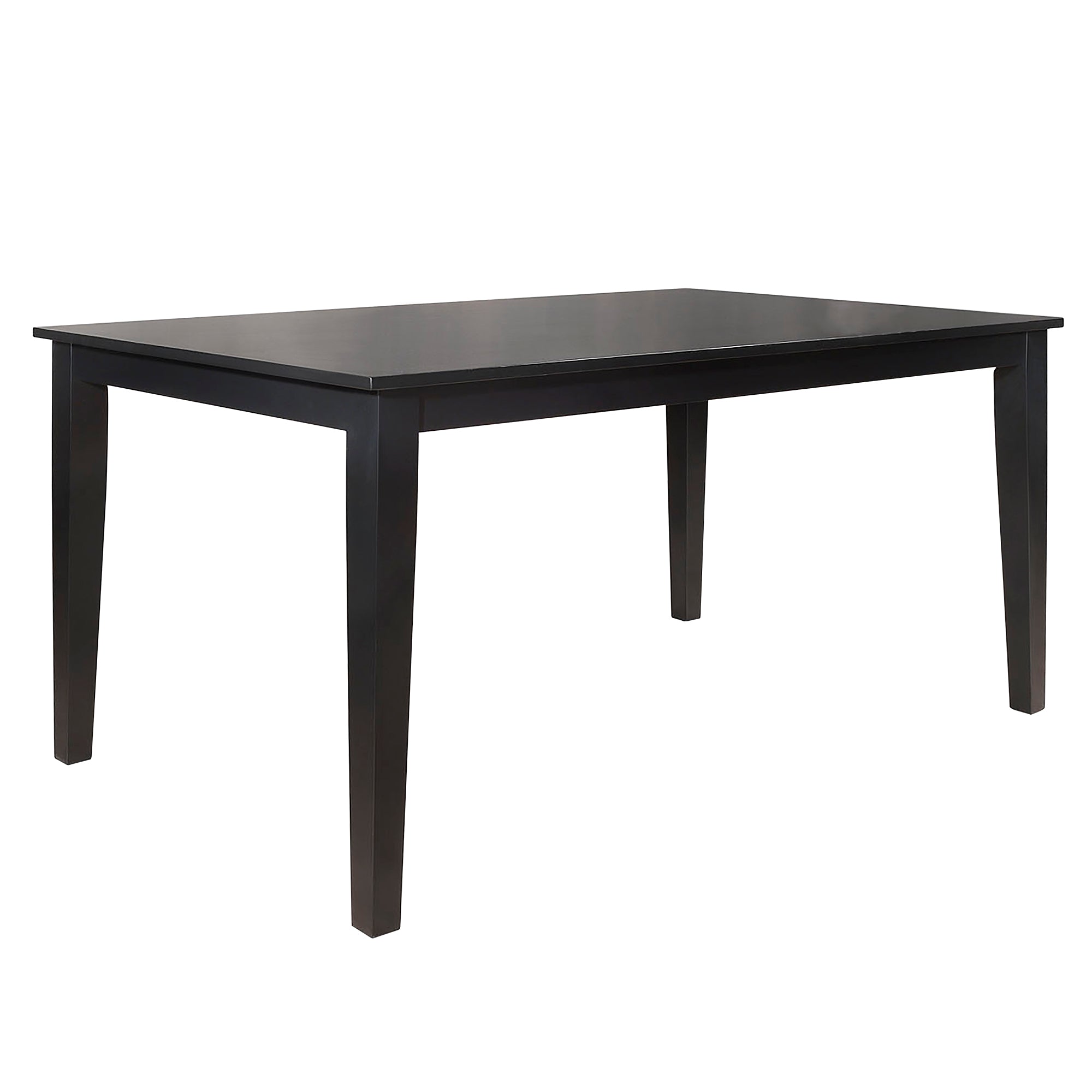 Alejandro Wood Black Dining Table - Stylish Elegance for Small Spaces
