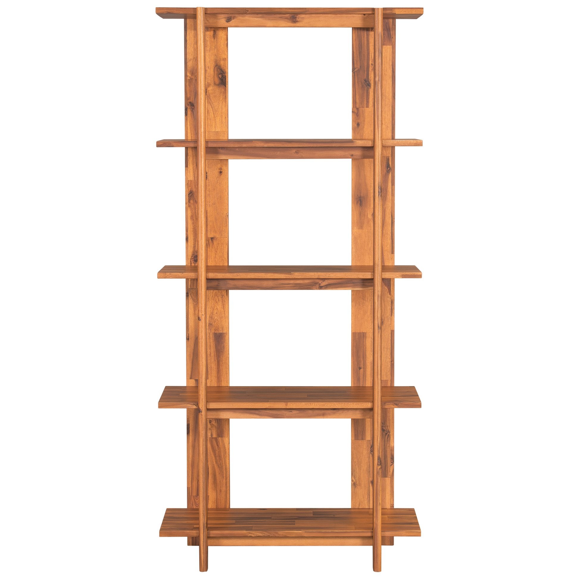 Christopher Knight Home® - 4-Tier Acacia Wood Bookcase With Anti-Tip K