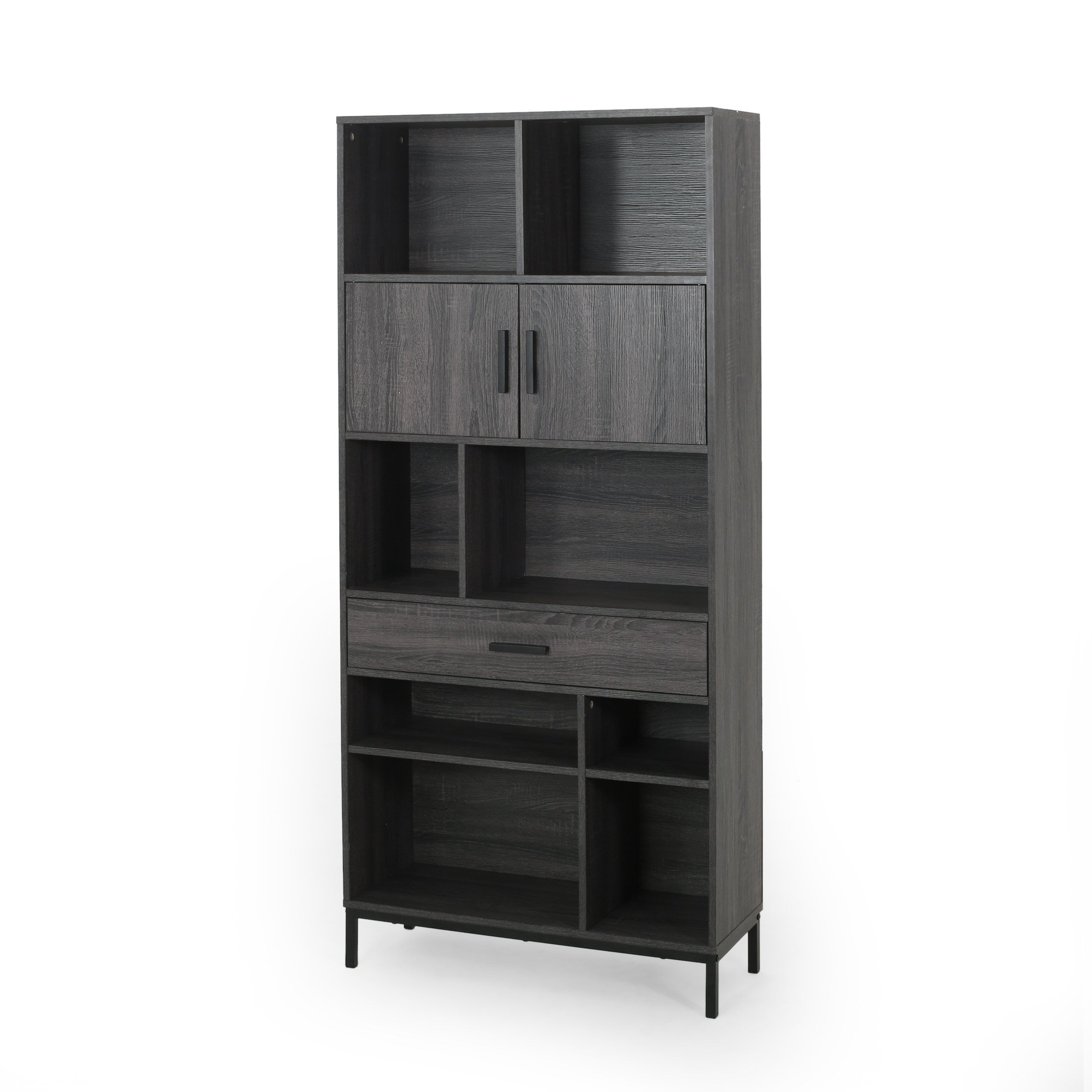 Christopher Knight Home® - Cube Contemporary Cube Unit Bookcase In Gre