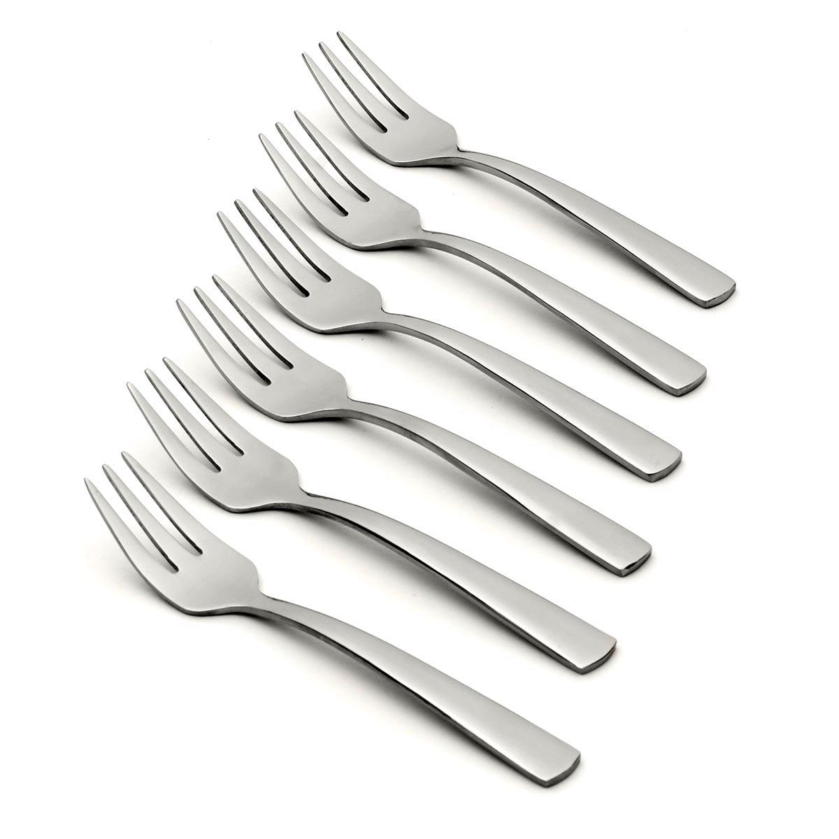 Oneida Nocha 6-Piece Cocktail Forks Set, Mirror Finish, Stainless Stee
