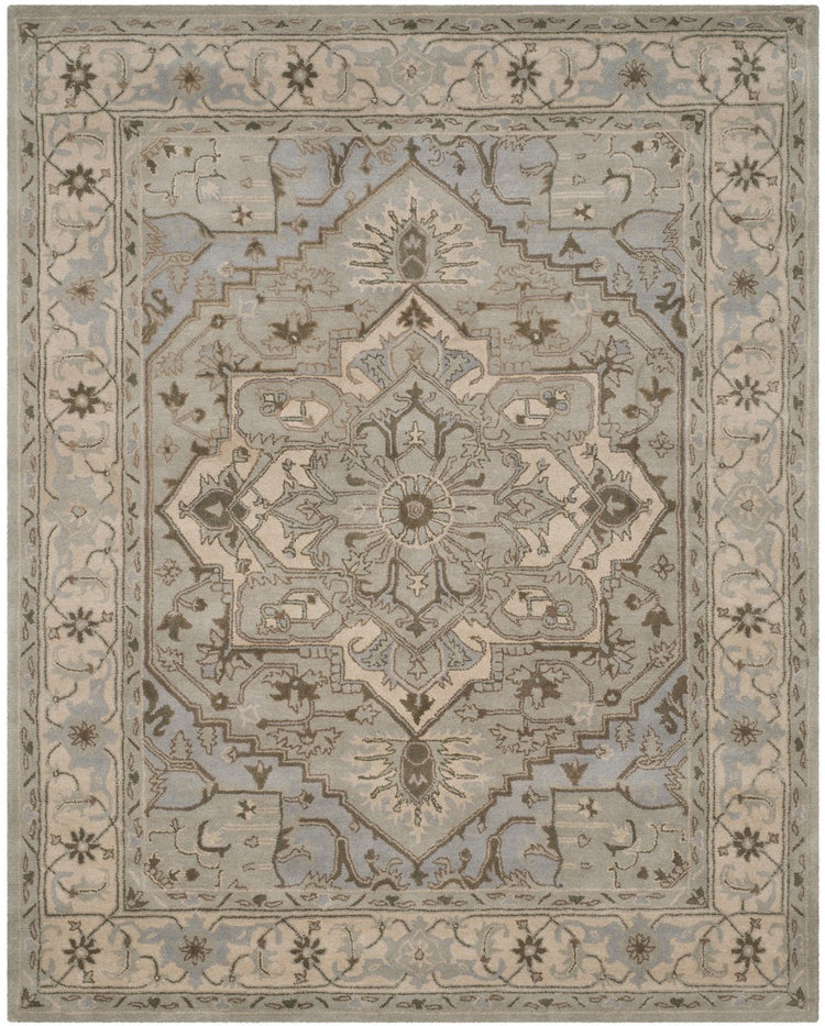 Heritage Hand Tufted Wool Rug - Luxurious Indian Craftsmanship for Ele