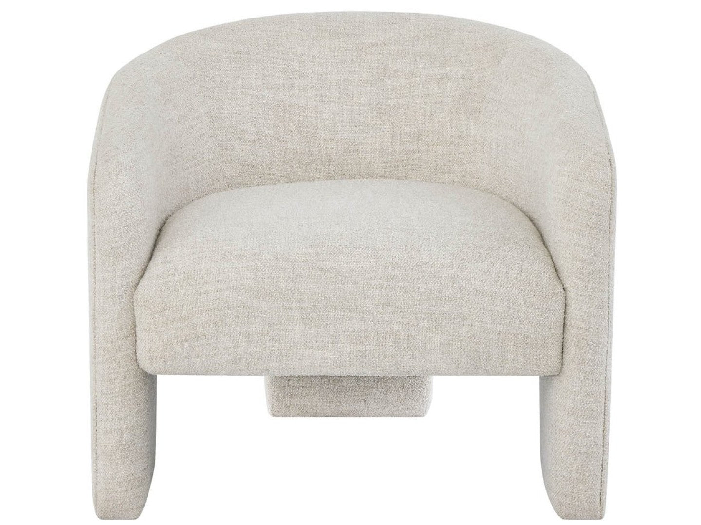 Kenzi Accent Chair – Modern Comfort with Curved Arms, High Performance
